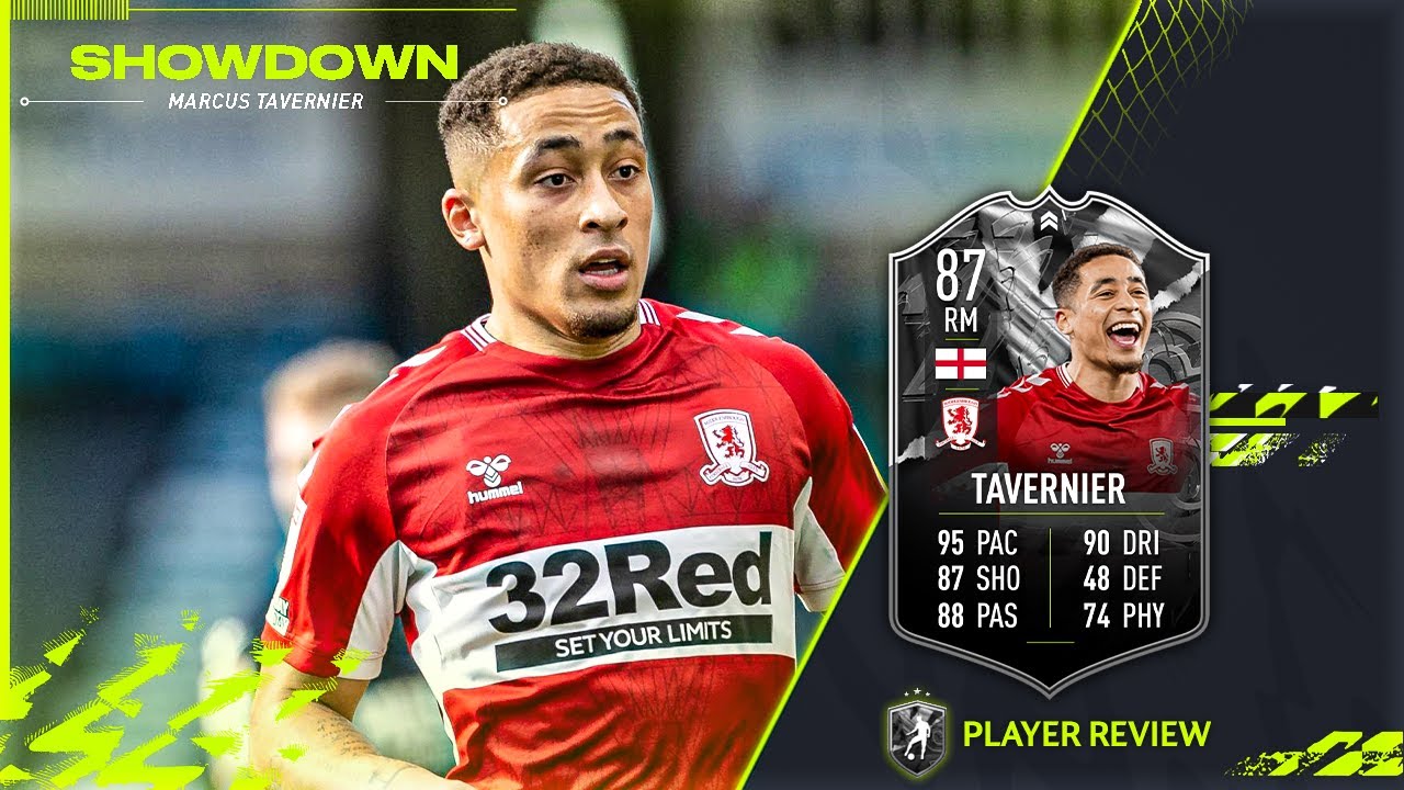 WOW! THIS CARD IS GOOD! 87 SHOWDOWN TAVERNIER PLAYER REVIEW - FIFA 22 ...