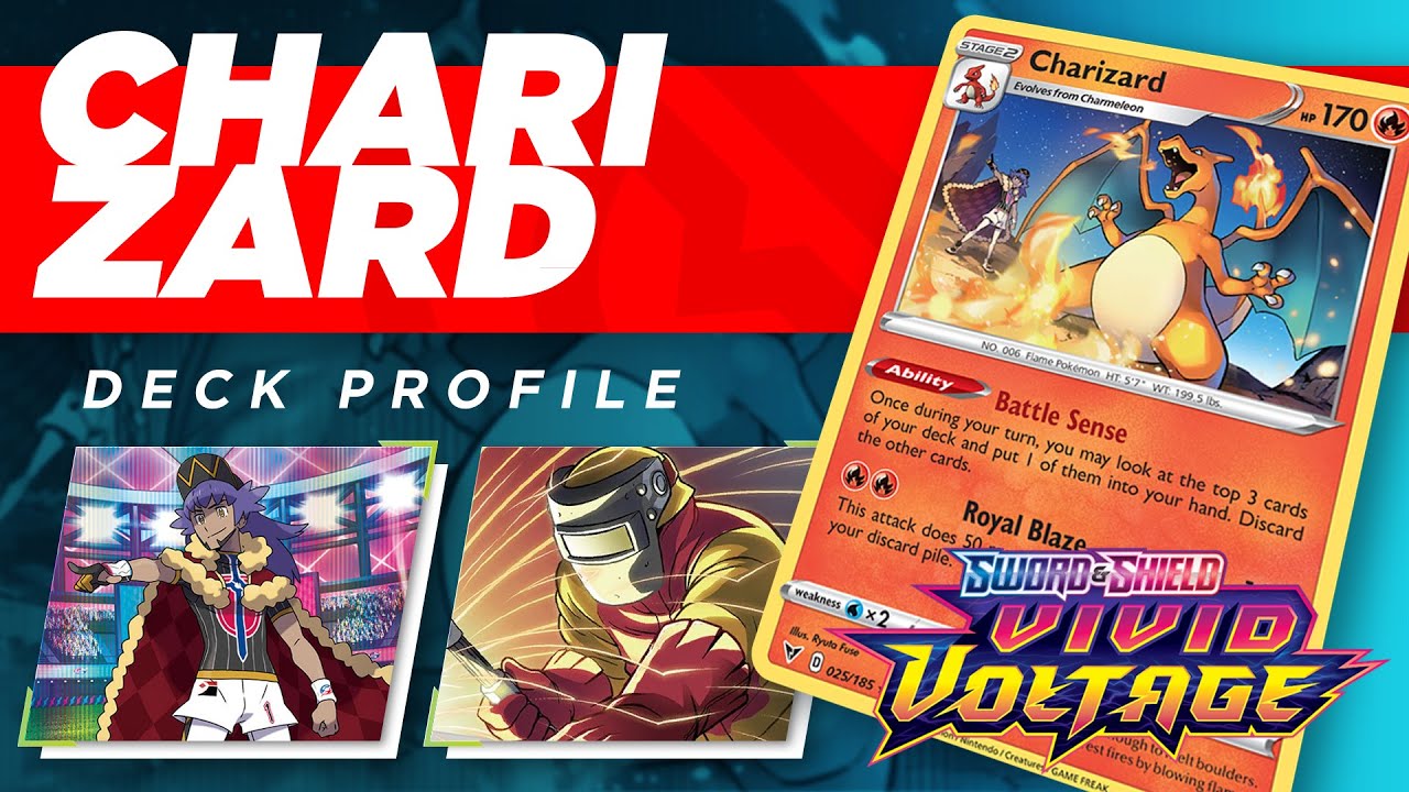 Charizard / Leon Deck Profile - Vivid Voltage (Pokemon TCG) - YouTube