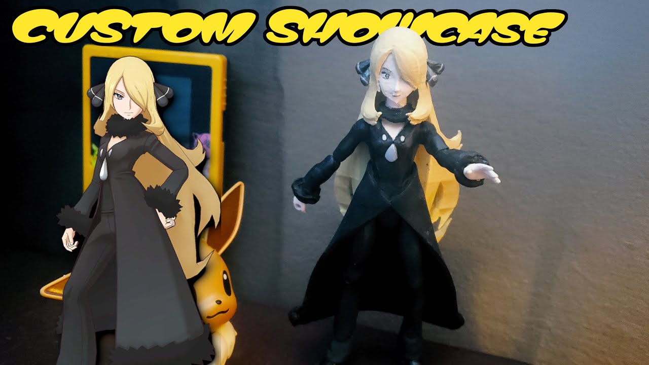 Cynthia CUSTOM Action Figure - YouTube