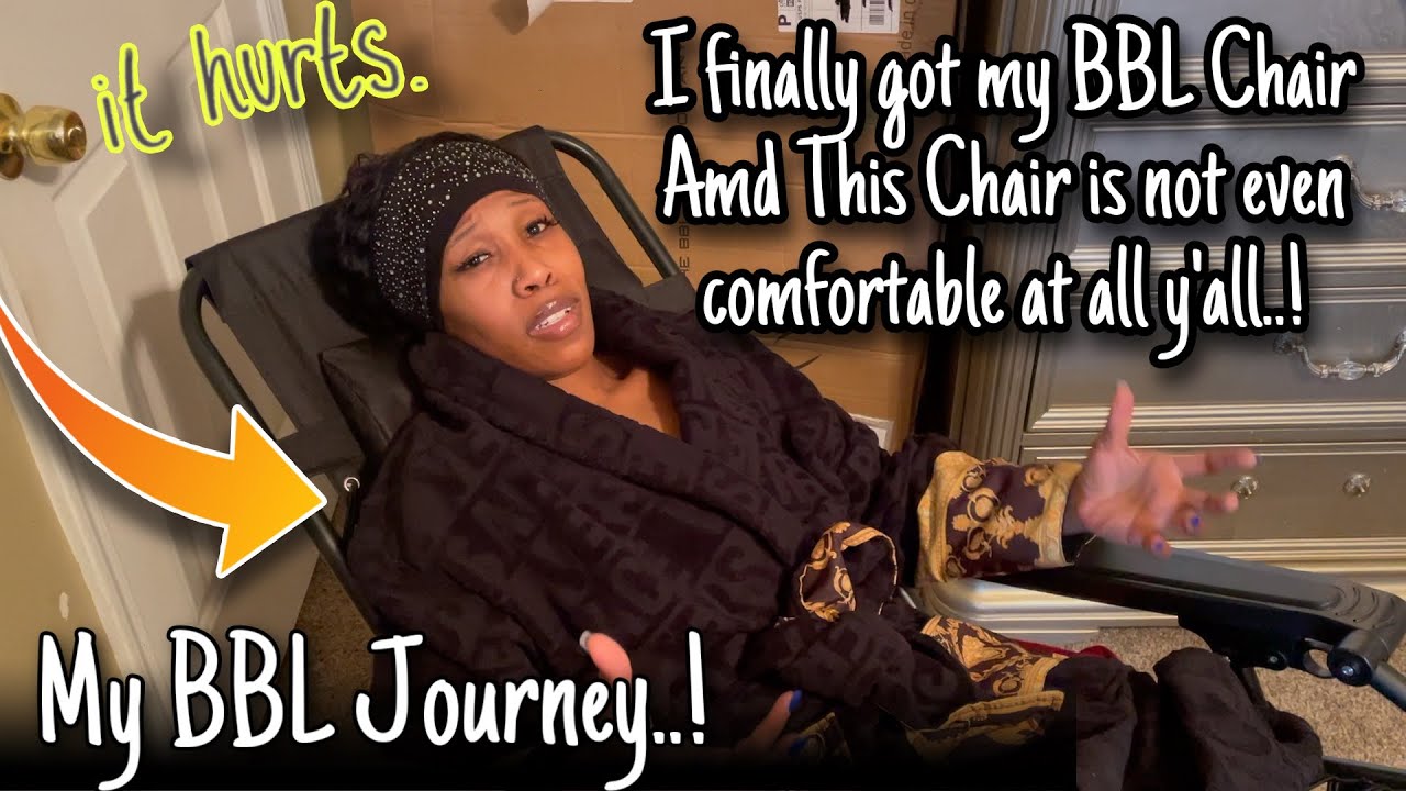 I finally received my BBL chair! It Is not comfortable at all🤦🏽‍♀️ My ...