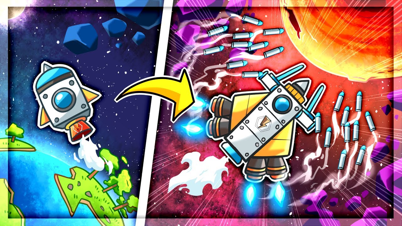 I Built The ULTIMATE Space Ship in Space Scavenger - YouTube
