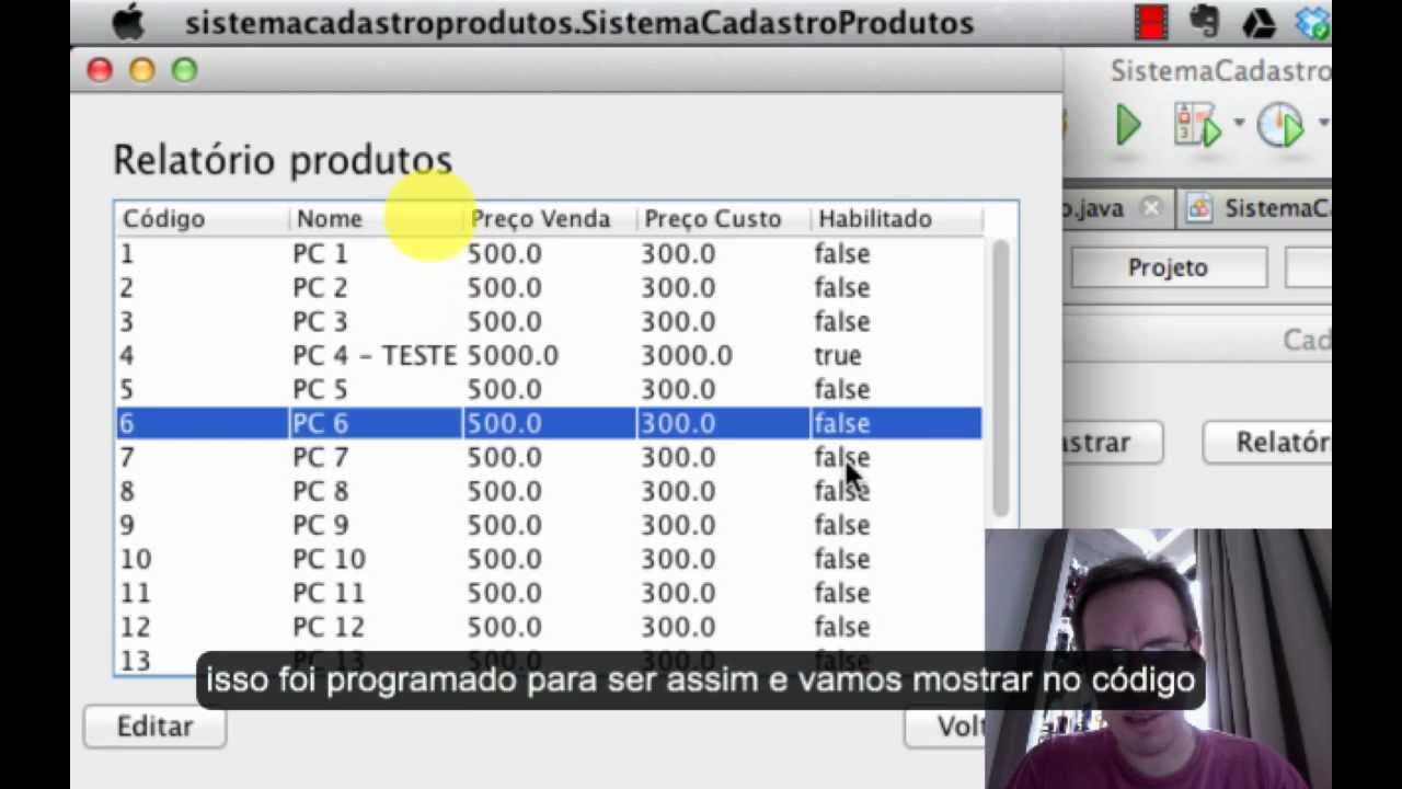 Criação de Interfaces Gráficas Java no NetBeans - parte 9 (final) - YouTube