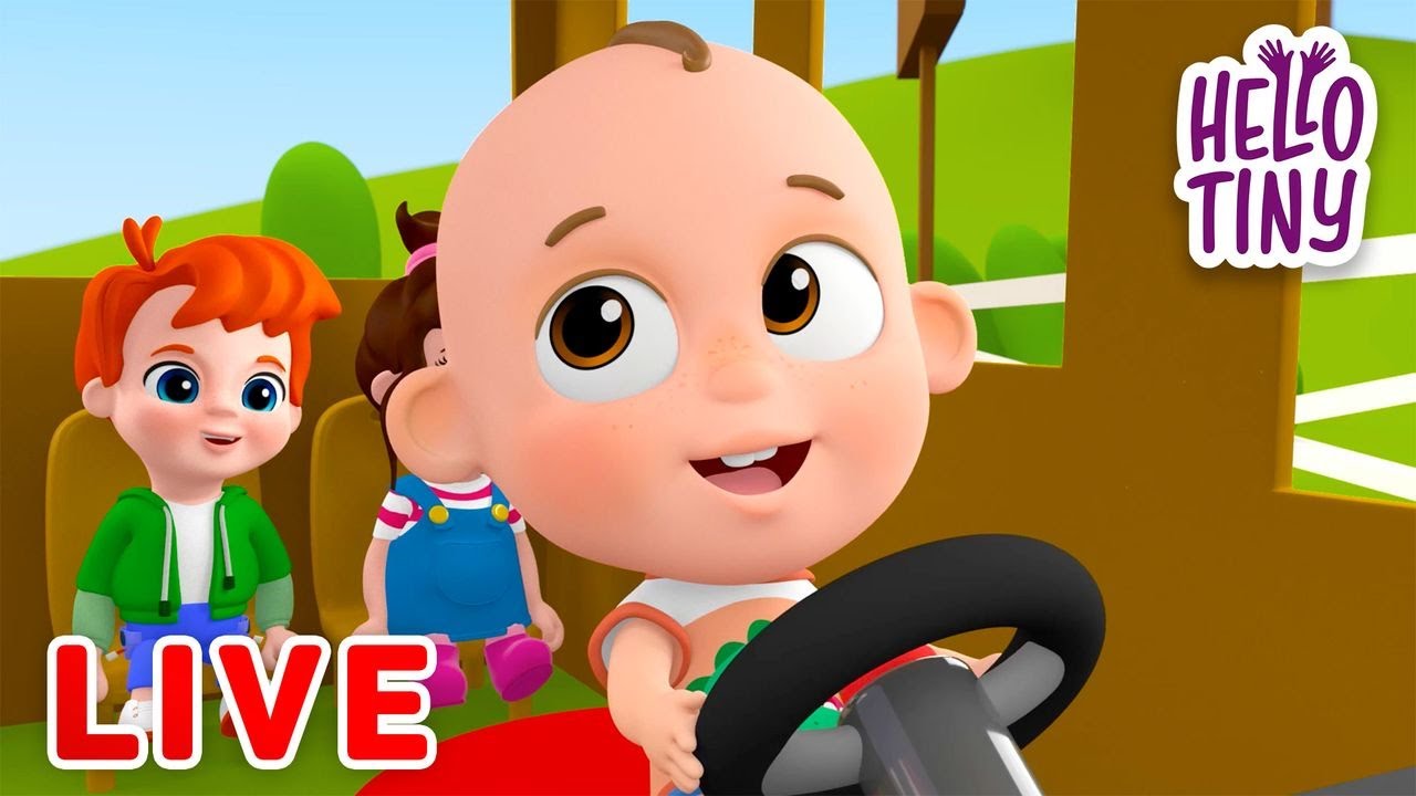 [🔴LIVE ] Hello Tiny Best Kids Songs and Nursery Rhymes | Hello Tiny - YouTube
