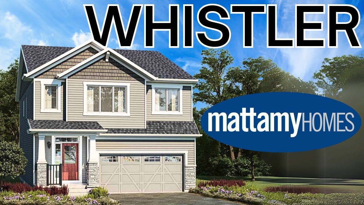 Whistler Model Tour | Mattamy Homes | Airdrie New Builds - YouTube
