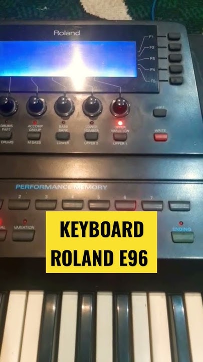 Voice INT wajah kekasih - Roland e96 - YouTube
