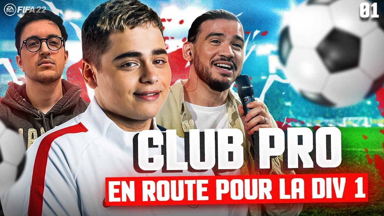 OBJECTIF LA MONTÉE EN CLUB PRO POUR AMINE, KOTEI, ETOILES & BIBI - YouTube