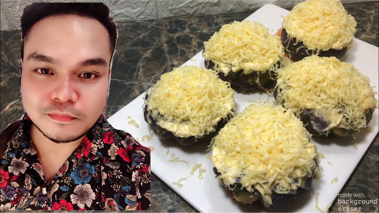 Ube-yema Roll- how to make Ube bread - how to make yema - YouTube