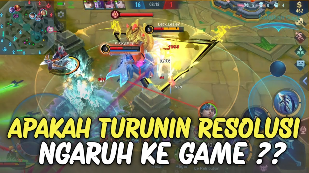 Apakah Turunkan Resolusi Layar Android Ngaruh Ke Fps Saat Main Game ...
