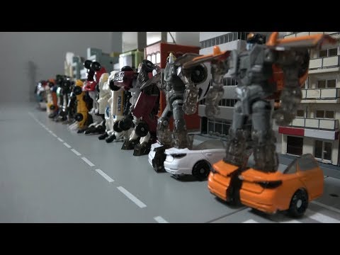 헬로카봇 마이크로 로봇 장난감 총 모음 Hello Carbot Micro Robot Toys All Collection ...