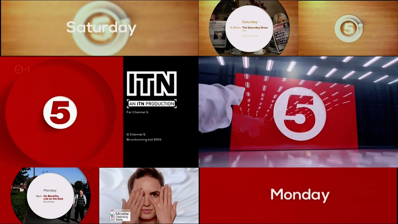 Channel 5+1, Continuity (2), 09.12.2015 - YouTube