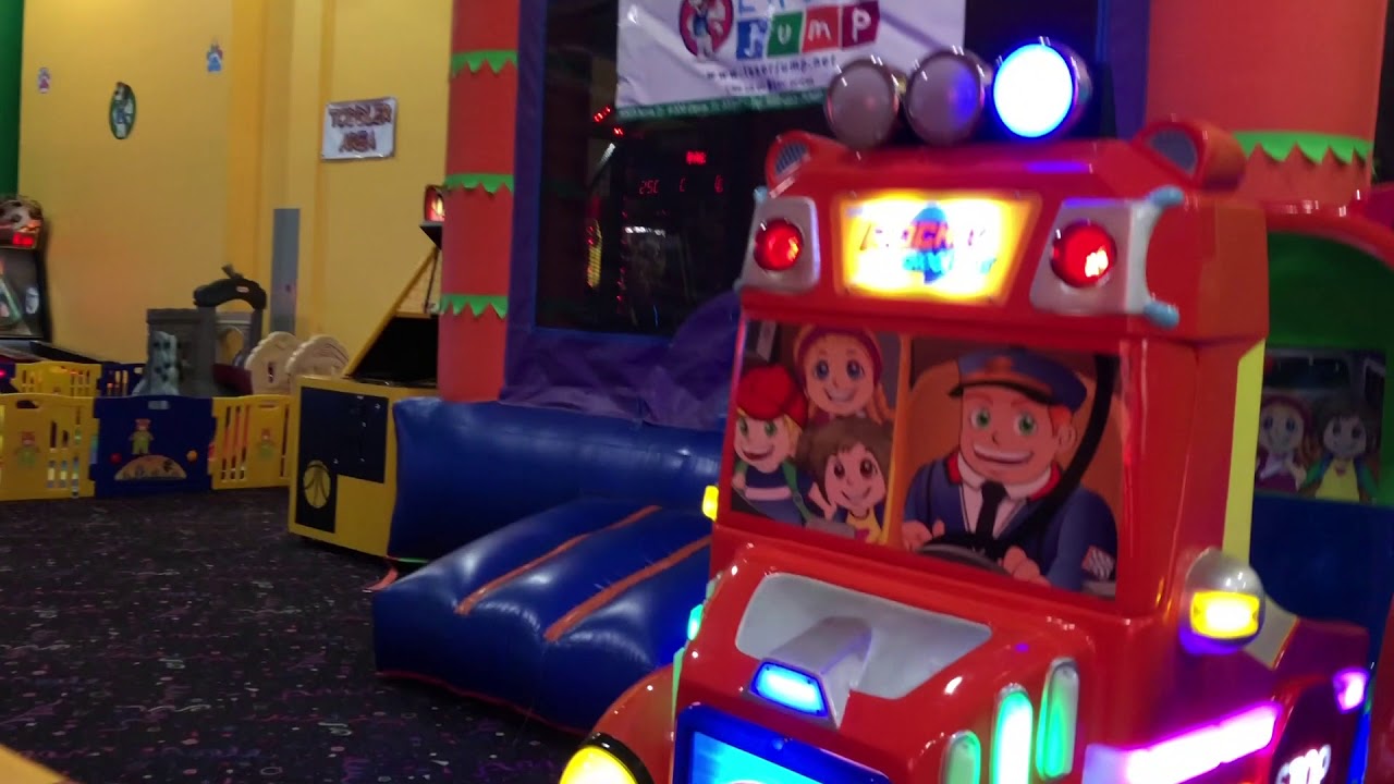 Noah's Indoor Fun at Laser Jump - YouTube