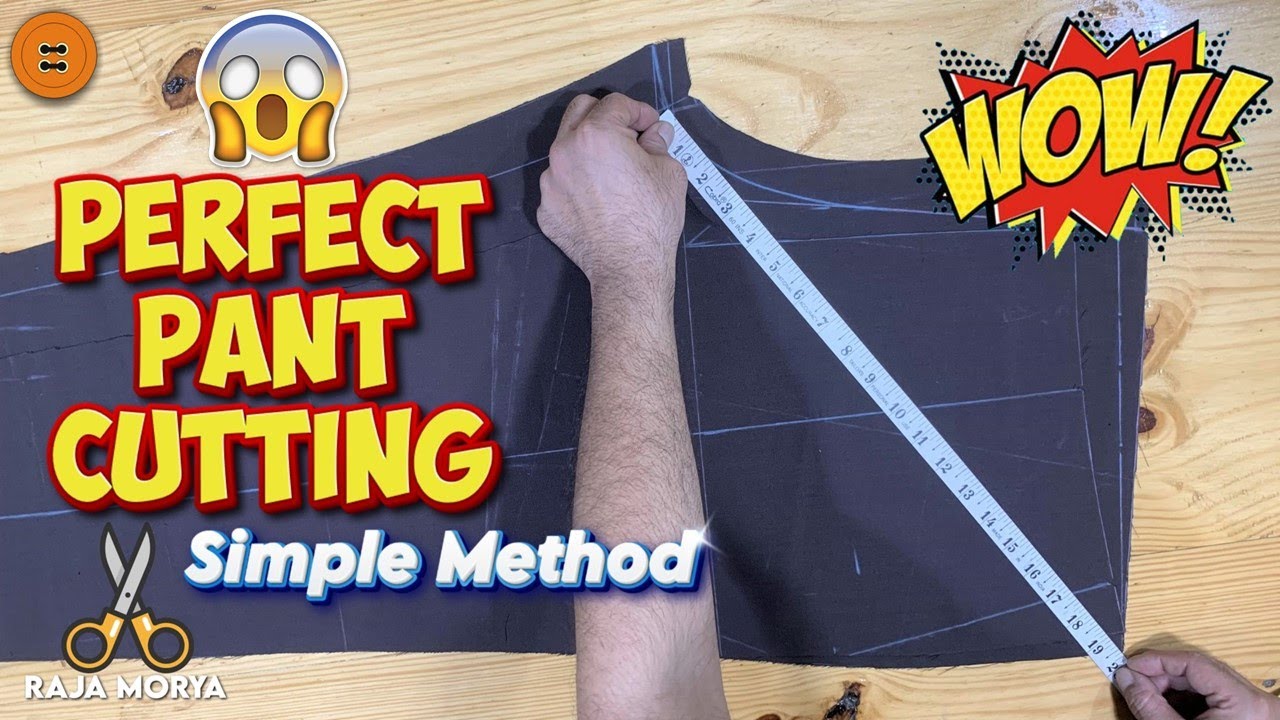 Pant Cutting ️| पैंट कटिंग करना सीखे और कुछ जरूरी टिप्स 👌| Trouser ...