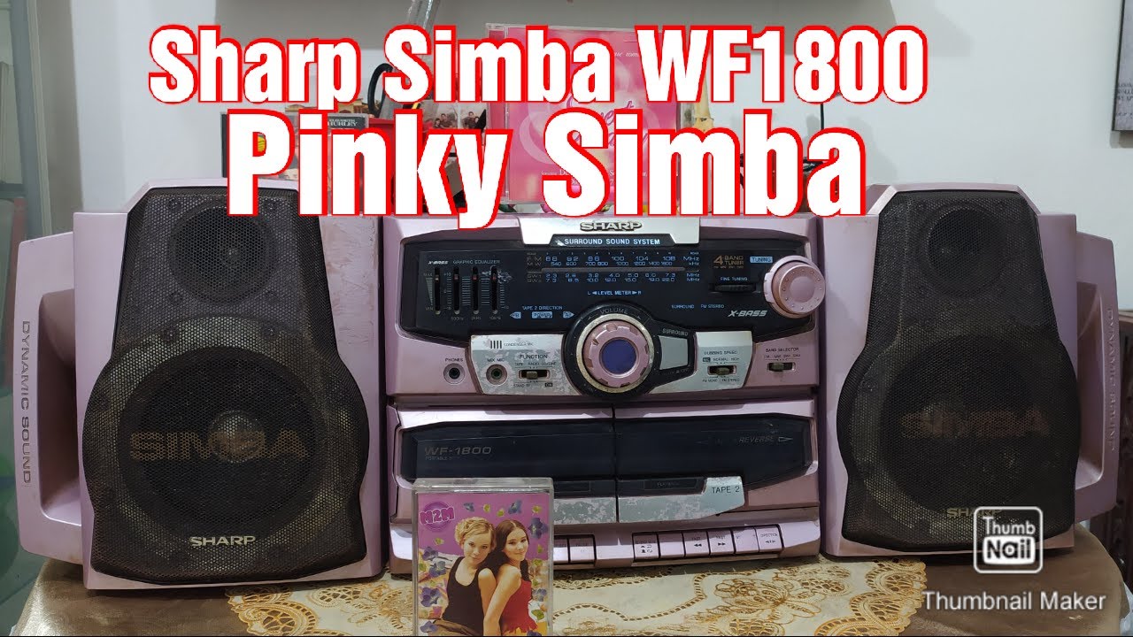 PINKY SIMBA - Sharp Simba WF1800 - Hifi Cantik Girly Yang Renyah Untuk ...