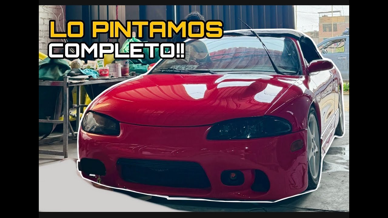 Pintando el MITSUBISHI ECLIPSE 2g Spyder *actualización del taller ...