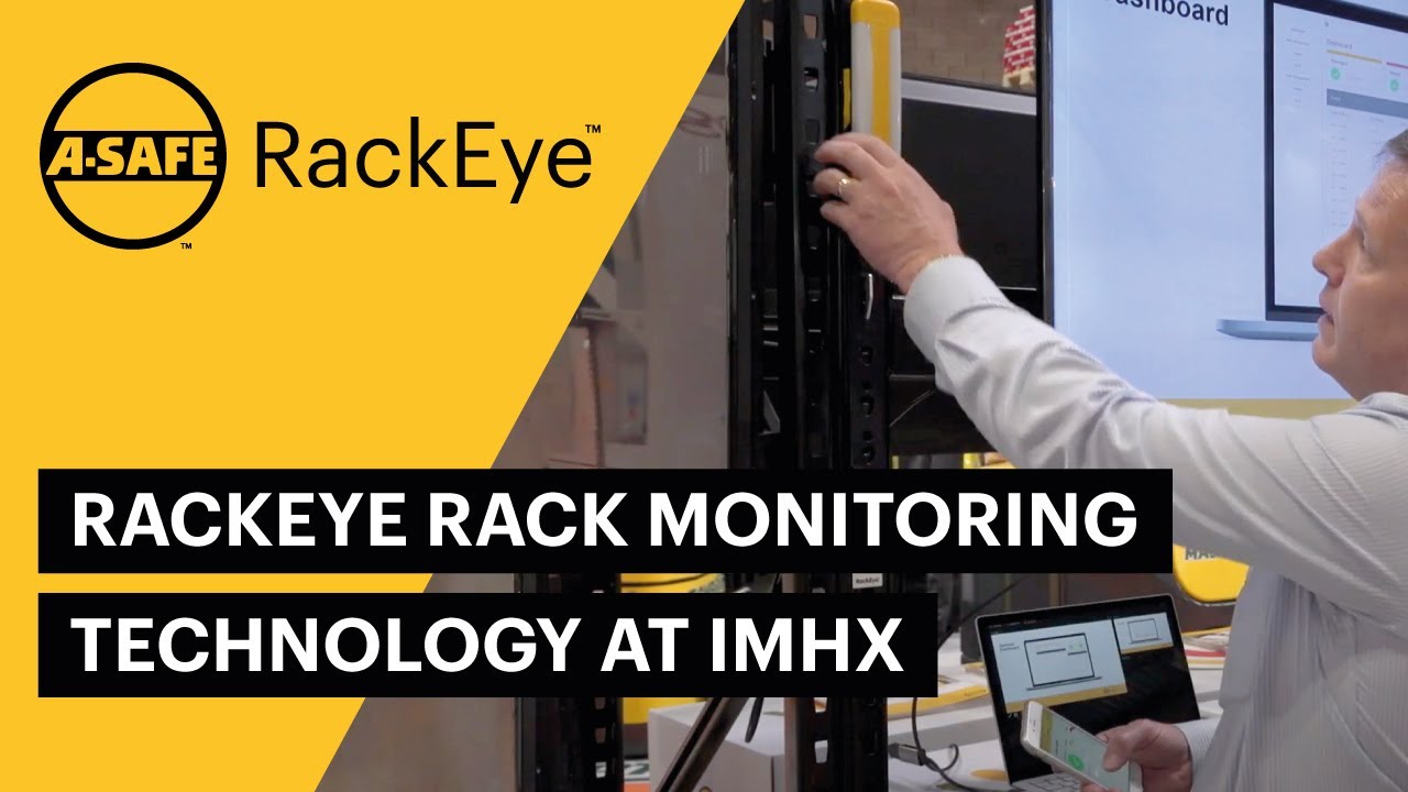 The RackEye warehouse rack monitoring technology at IMHX - YouTube