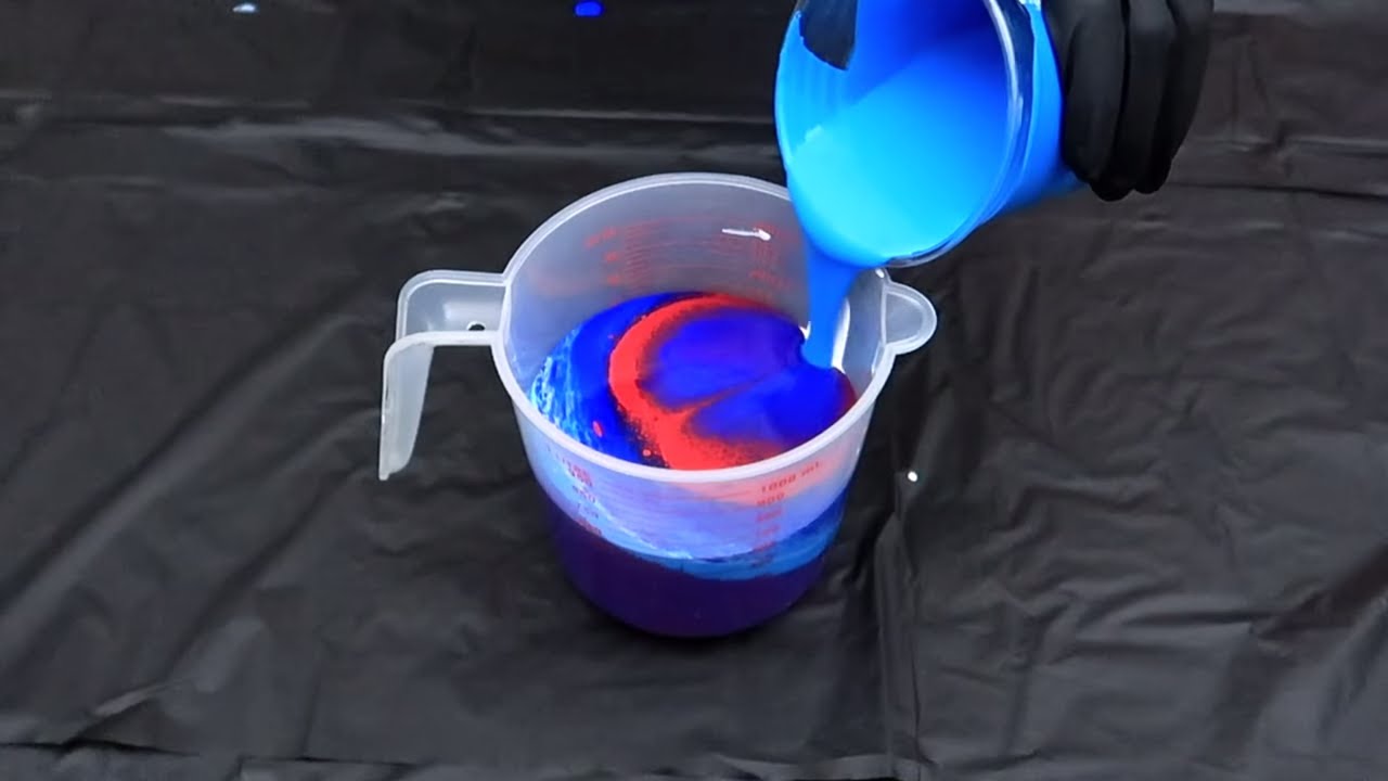 AWESOME Acrylic Pouring | Easy Technique | Fluid Art Abstract - YouTube