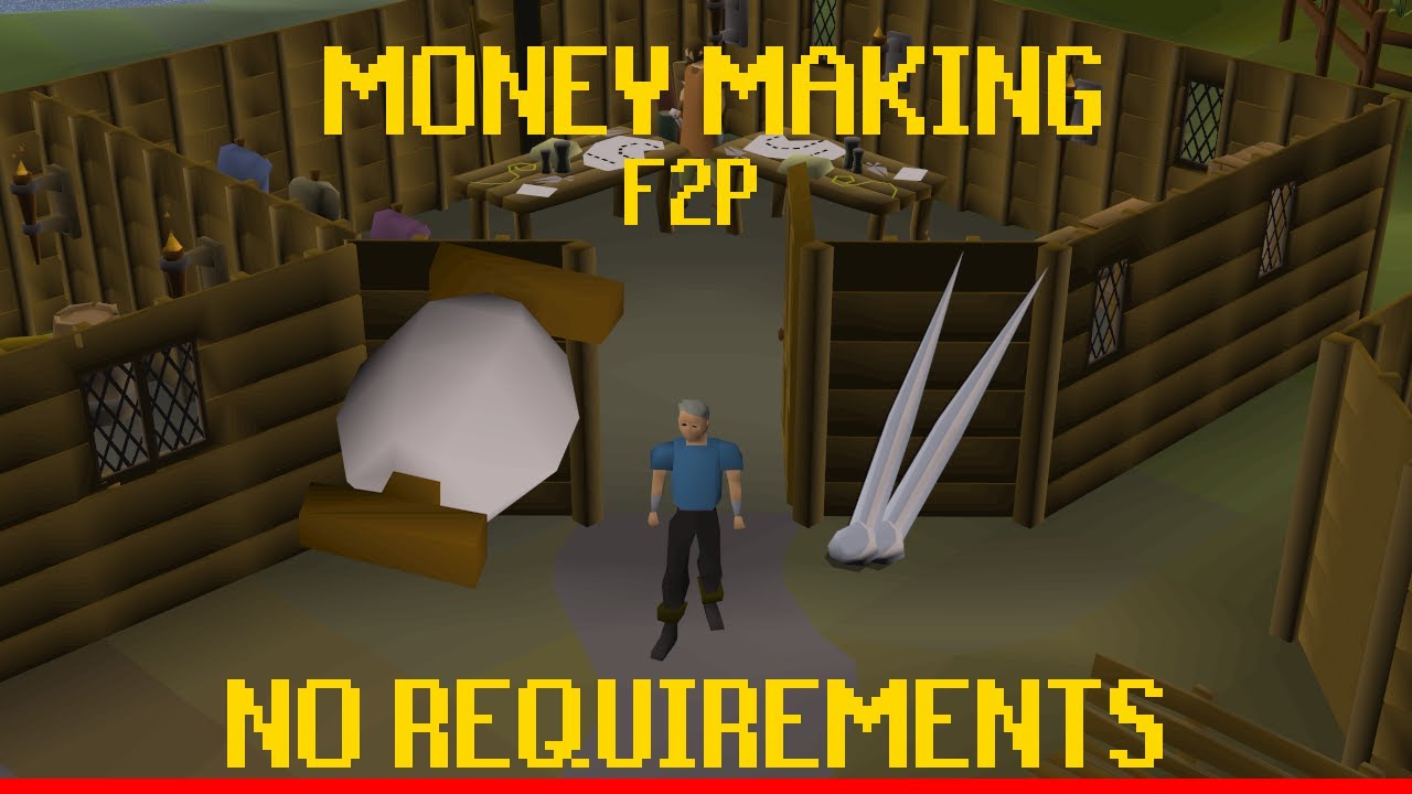 OSRS F2P 300,000/h Money Making - No Requirement! - YouTube