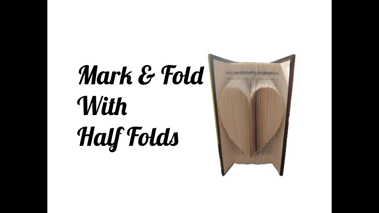 Mark and Fold Style of Book Folding - YouTube