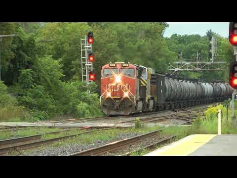 CN Train 368 Eastbound August 28, 2024 - YouTube