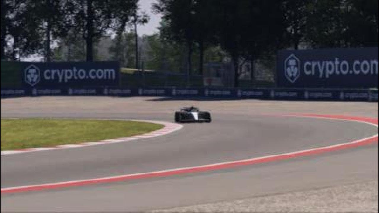 F124 Mercedes Catalunya Hotlap onboard+tv camera - YouTube