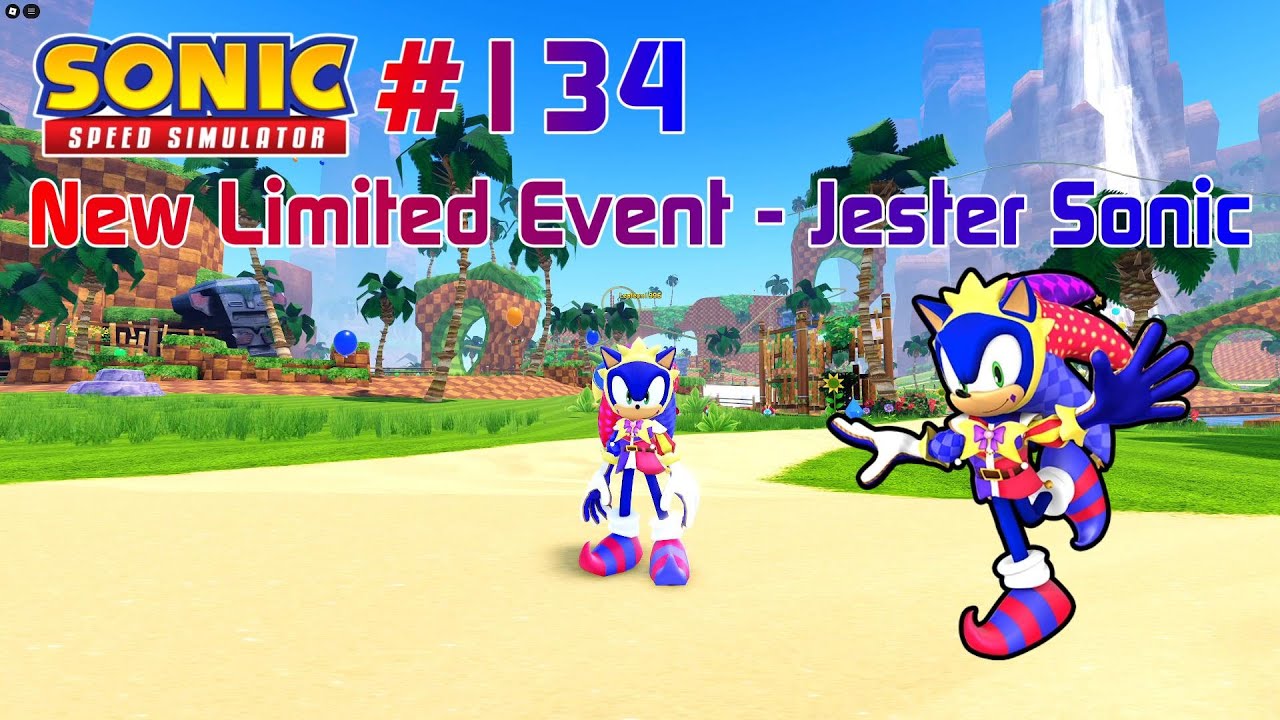 【Sonic Speed Simulator #134】New Event - Jester Sonic - YouTube
