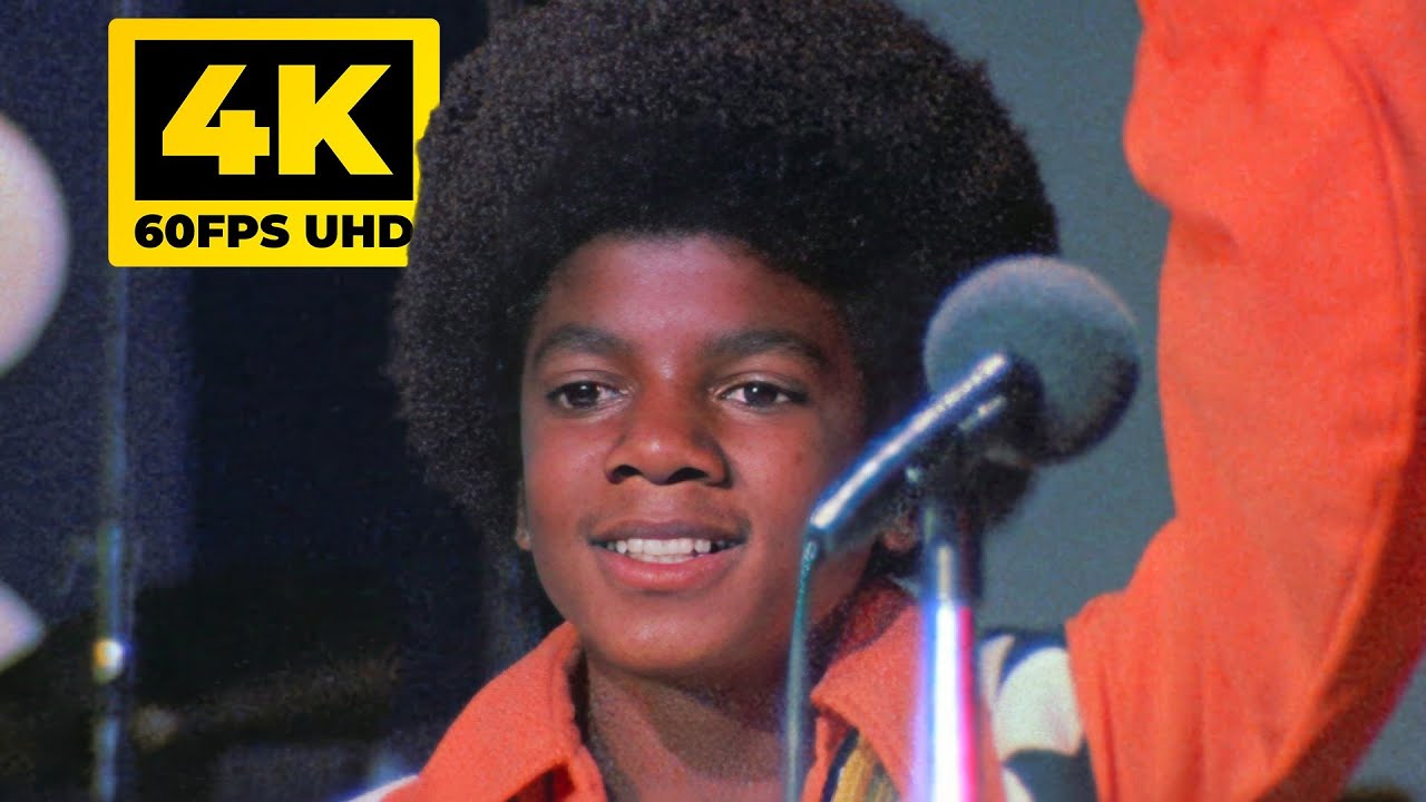 [ 4K 60FPS ] NEW VIDEO I The Jackson 5 Performing at 1972 PUSH Expo ...