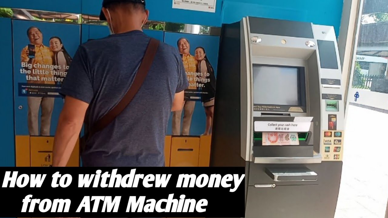 DBS POSB ATM Machine থেকে কিভাবে টাকা তুলতে হয় দেখে নিন। How to ...