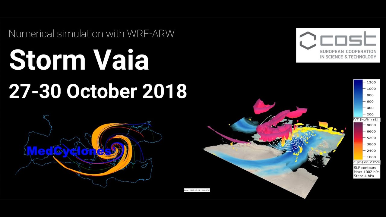 MedCyclones: Storm Vaia 27-30 October 2018 - YouTube