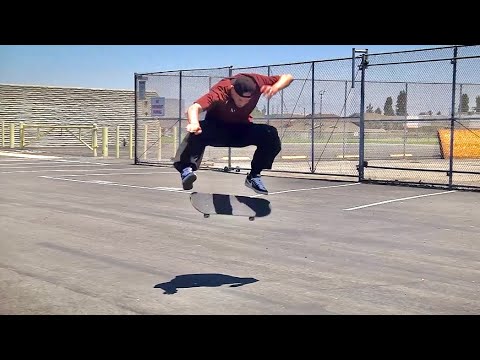 Relearning flatground tricks - YouTube