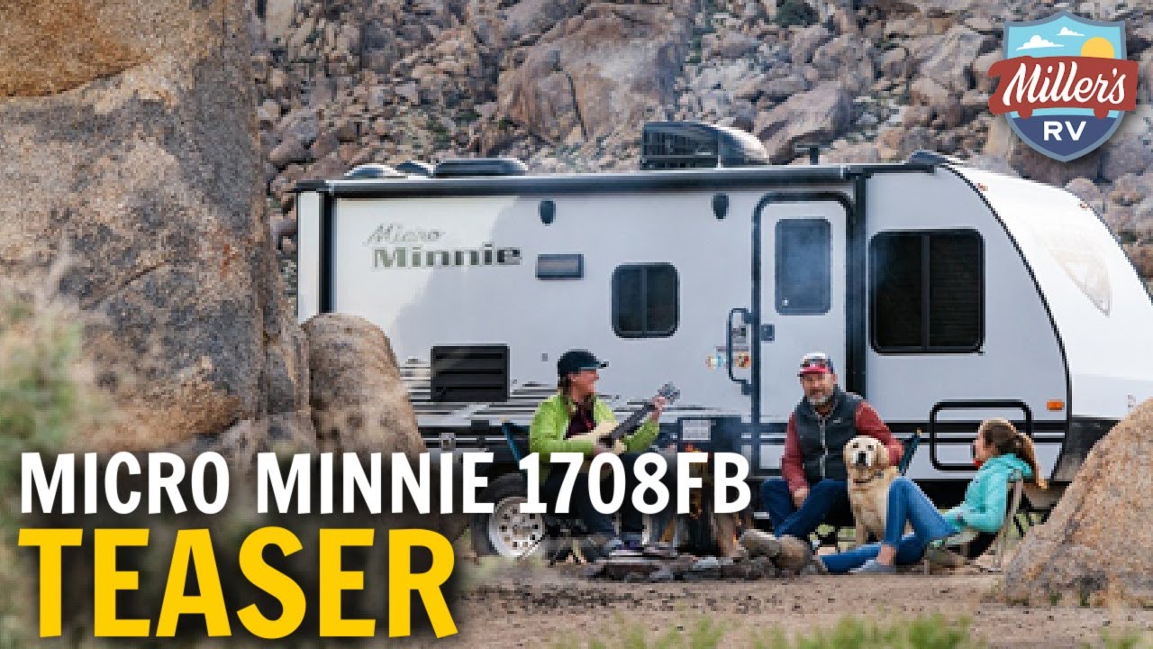 QUICK LOOK: 2022 Winnebago Micro Minnie 1708FB Travel Trailer - YouTube