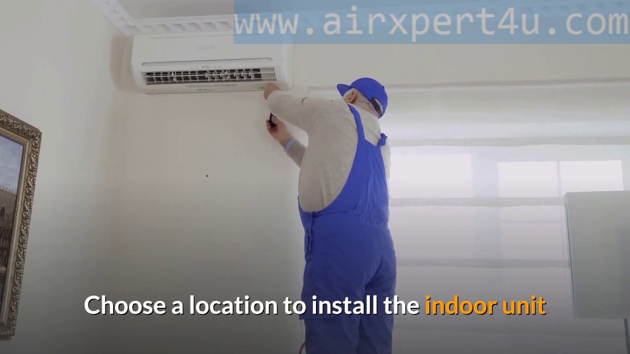 How to install an air conditioner [best step-by-step guides] - YouTube