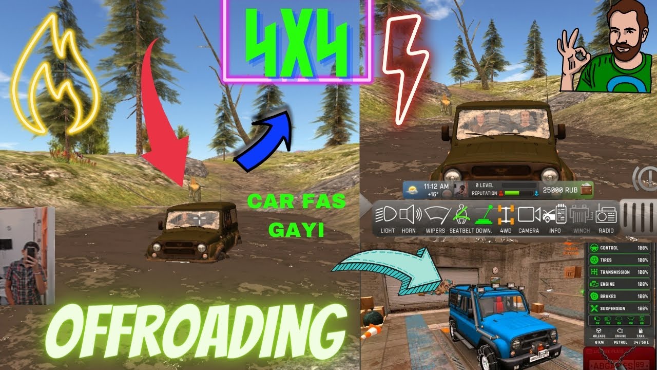 Offroading with maruti zimny 😂 || 4*4 || Jain gaming - YouTube
