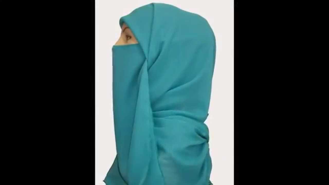 Niqab Sets-Colorful Islamic Veils, Face Coverage and Hijab ...