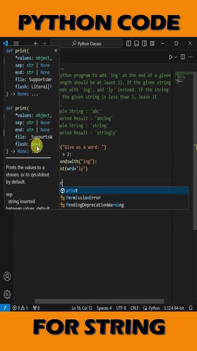 How To Use Endswith Method In Python Pythonforbeginners Python Strings Coding Shorts