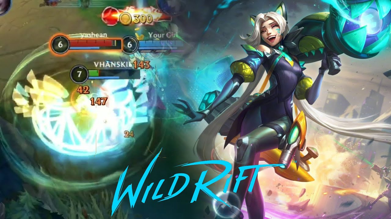 BATTLE CAT JINX GAMEPLAY | NEW SKIN (Build & Runes) - Wild Rift - YouTube
