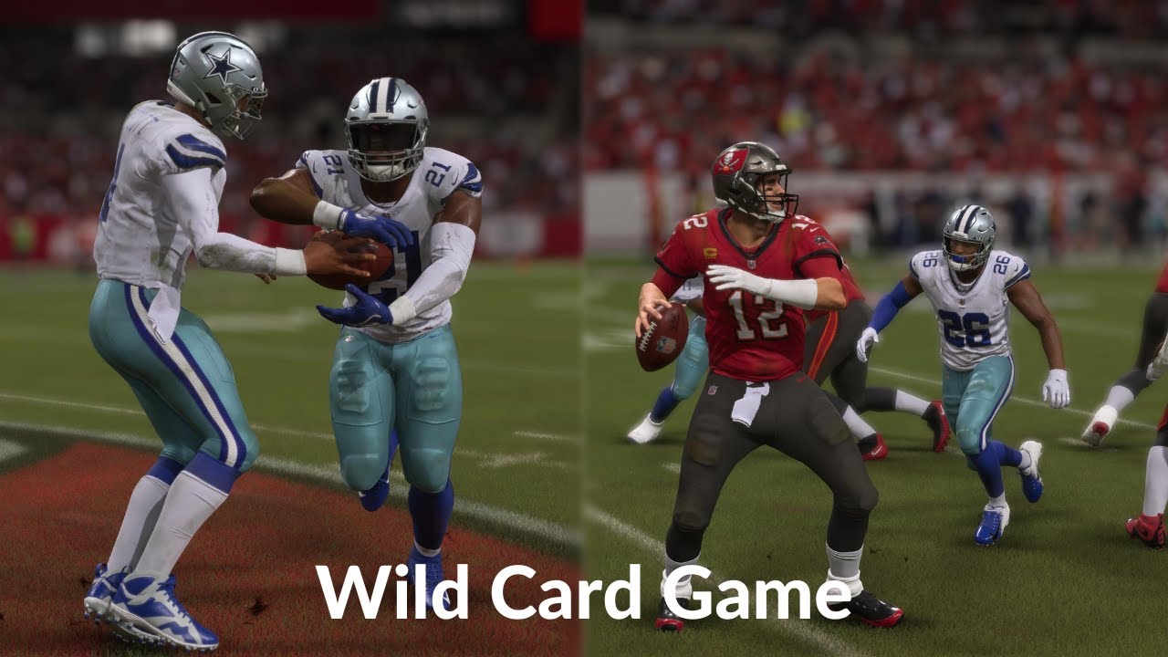 Cowboys at Bucs Wild Card Game Madden NFL 23 PS5 UHD 4K - YouTube