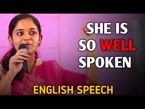 Amazing speech by Ashwini john, English speech with subtitles 