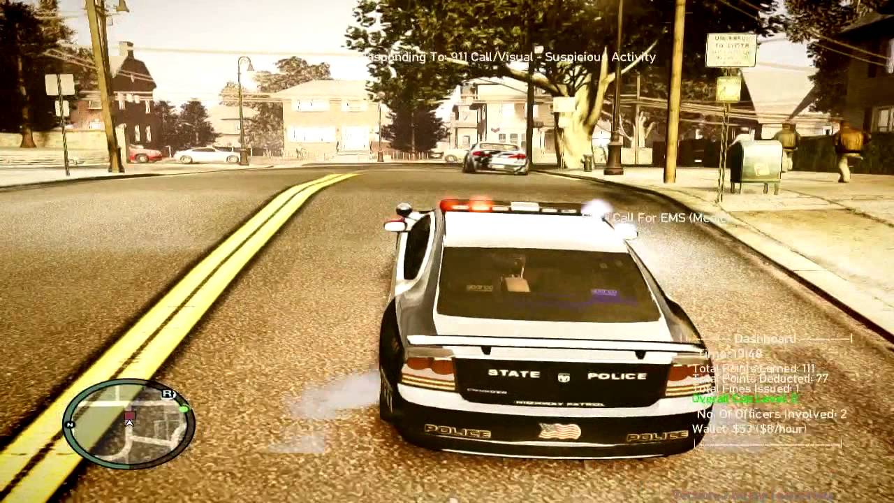 GTA IV PC Police Chase 2 - YouTube