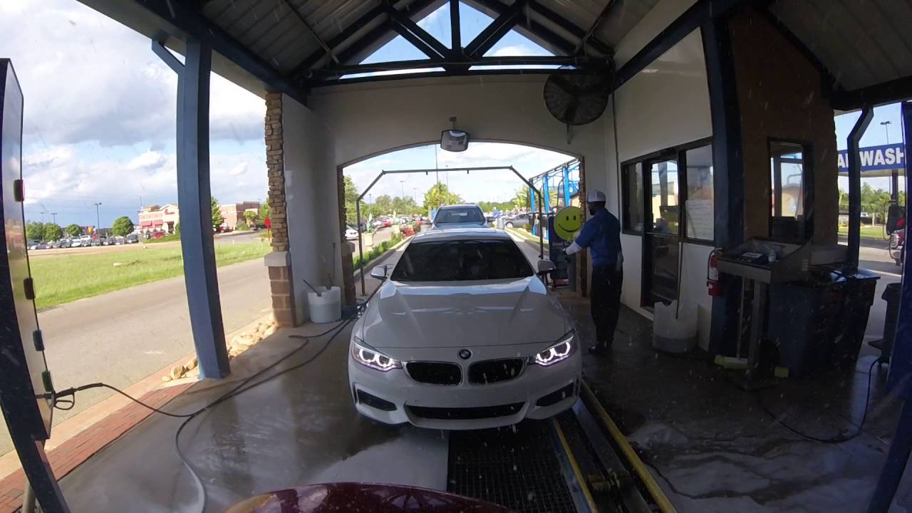 GoPro Car Wash: Outside Rear View - YouTube