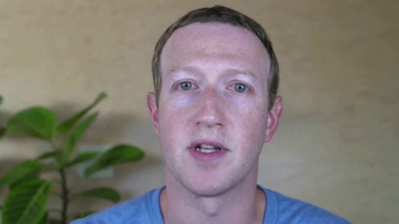 Mark Zuckerberg says Facebook to flag posts that break its rules - YouTube