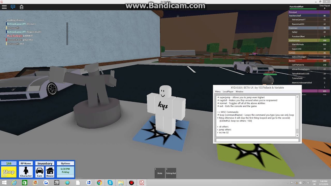 Roblox / [ROBLOX EXPLOIT] **Showcase** Xyz v5.8.8 - YouTube