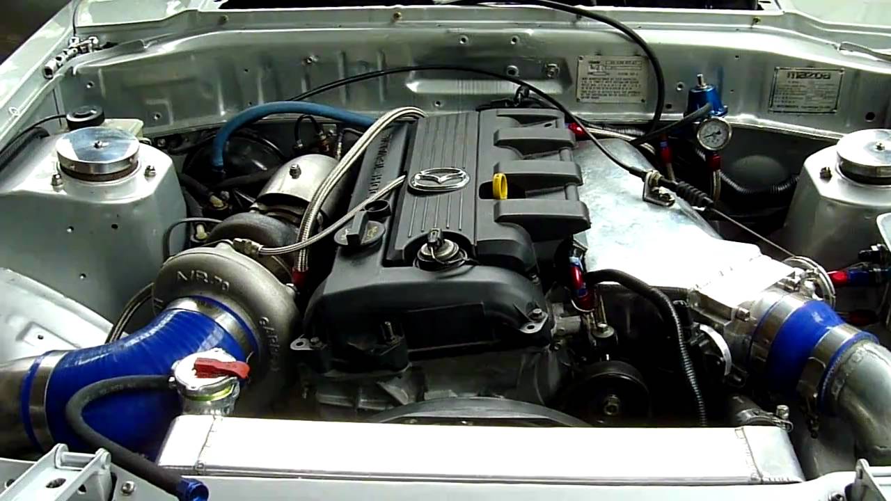 Mazda 808 First start up - YouTube