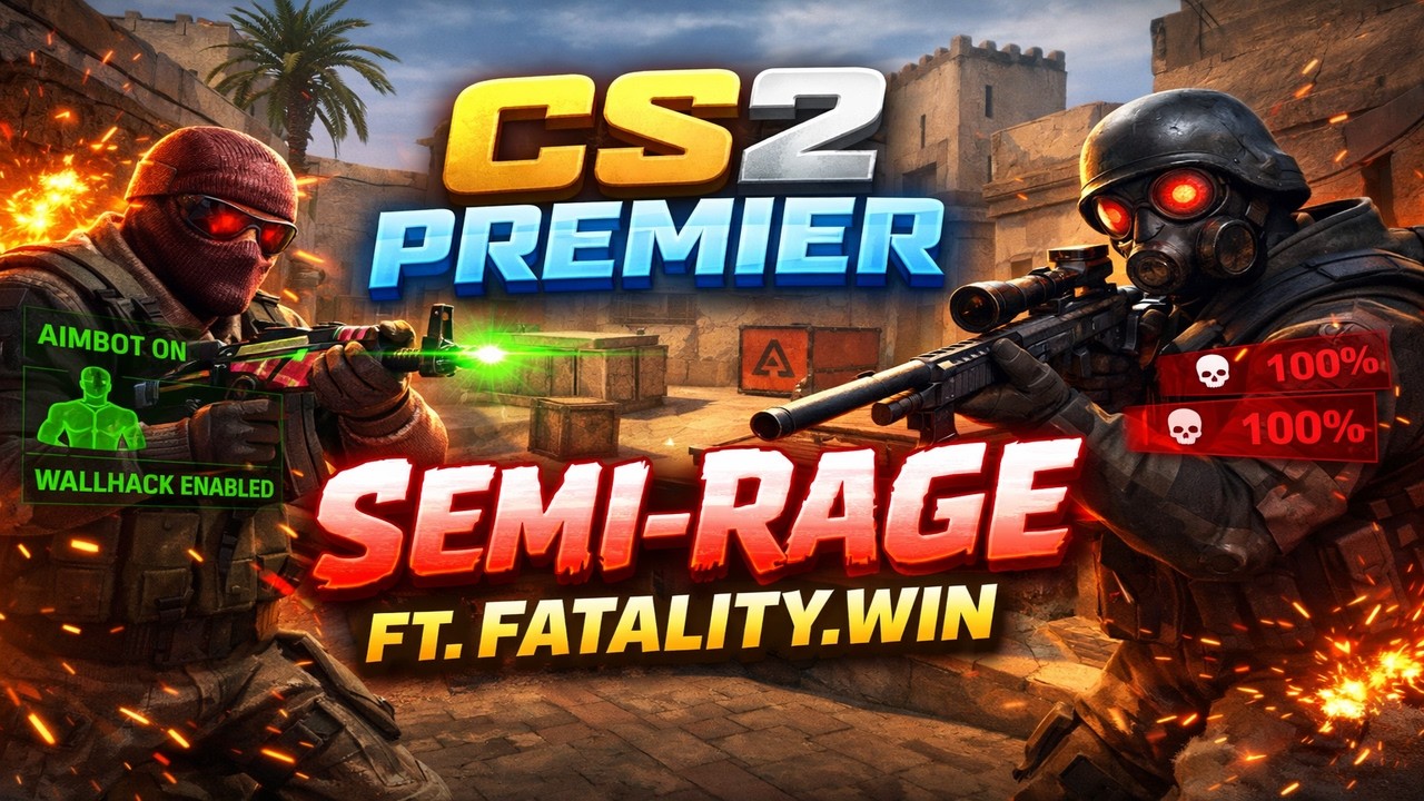 #3 CS2 Premier Semi-Rage + NoSpread ft. Fatality.win - YouTube