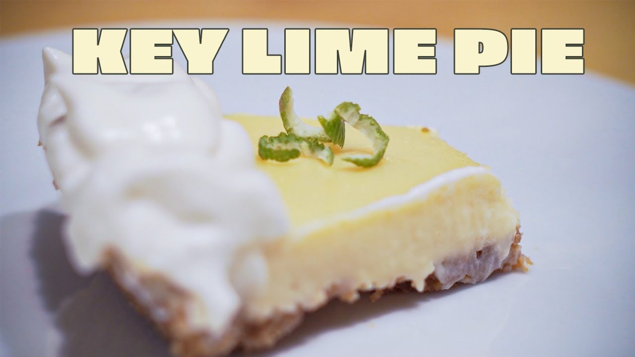 How to bake a key lime pie from scratch - YouTube