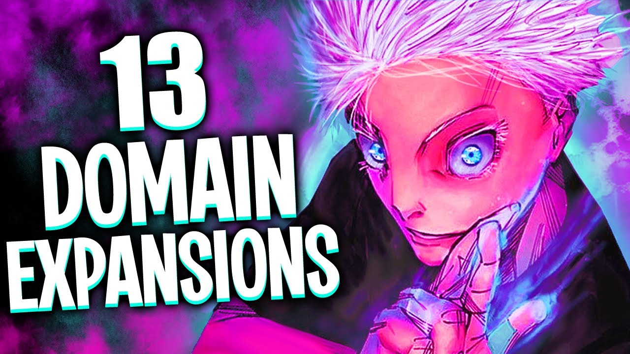All 13 Domain Expansions in Jujutsu Kaisen EXPLAINED - YouTube