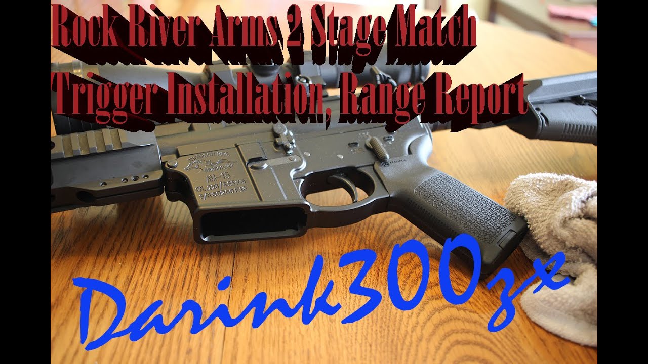 Rock River Arms 2 stage trigger - YouTube