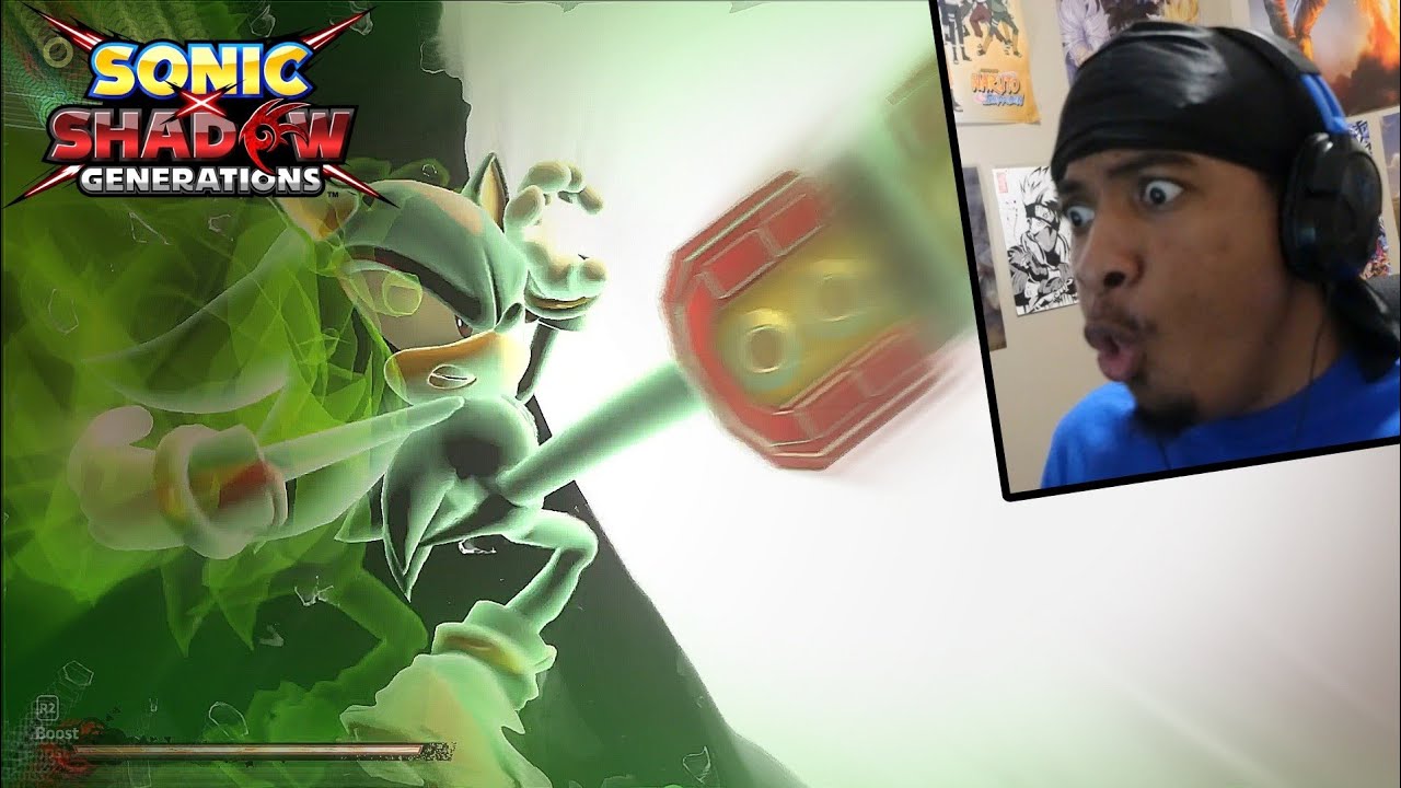 SHADOW GOT THIS CHAOS CONTROL ON LOCK!!!! [SONIC X SHADOW GENERATIONS ...