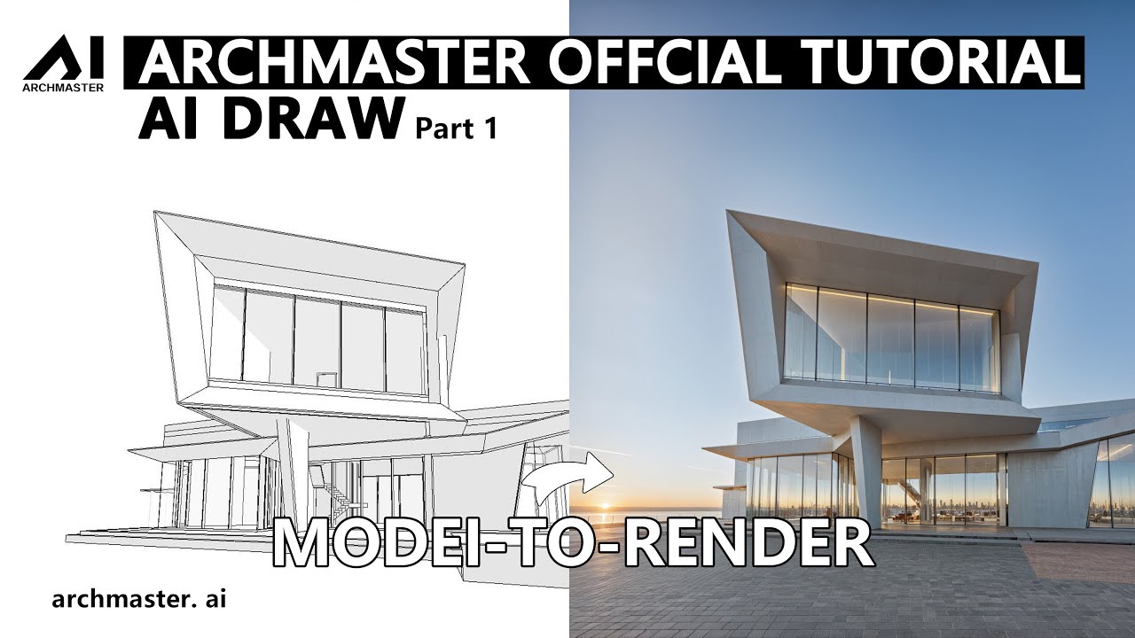 Archmaster Tutorial : AI Draw Part 1 - How to render models using AI ...