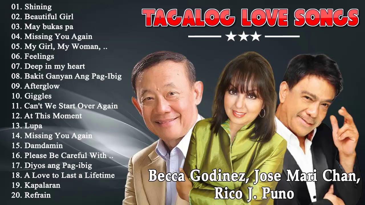 Becca Godinez, Jose Mari Chan, Rico J. Puno Greatest HITS - NOSTOP ...