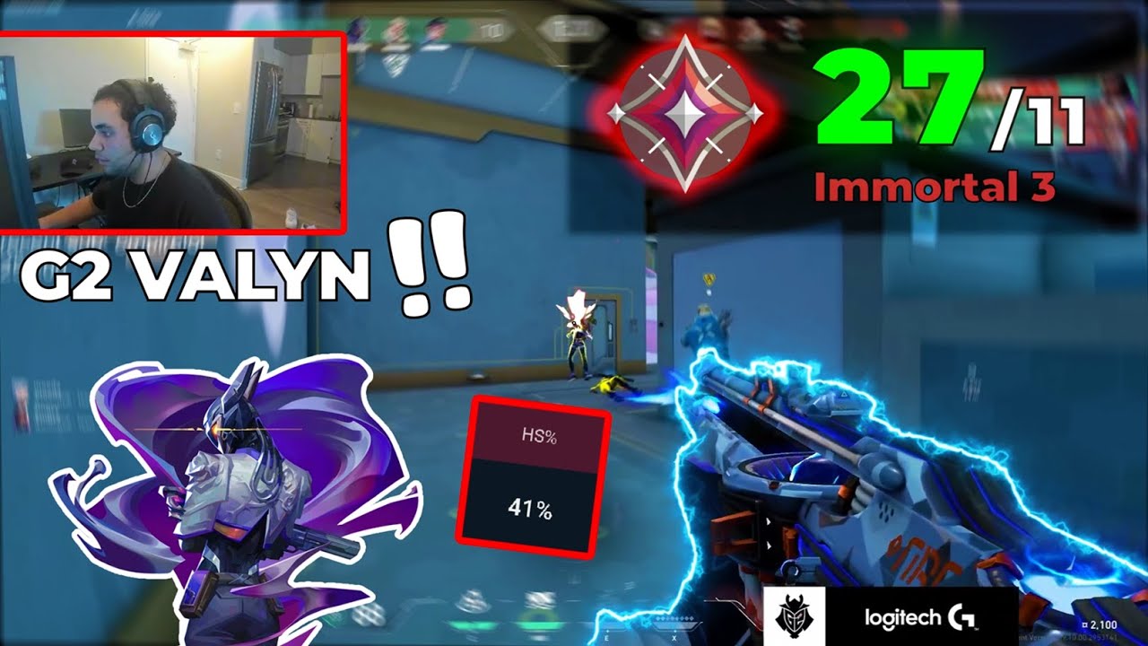 Vyse Hard Carry! - G2 Valyn | Valorant Pro Vod - YouTube